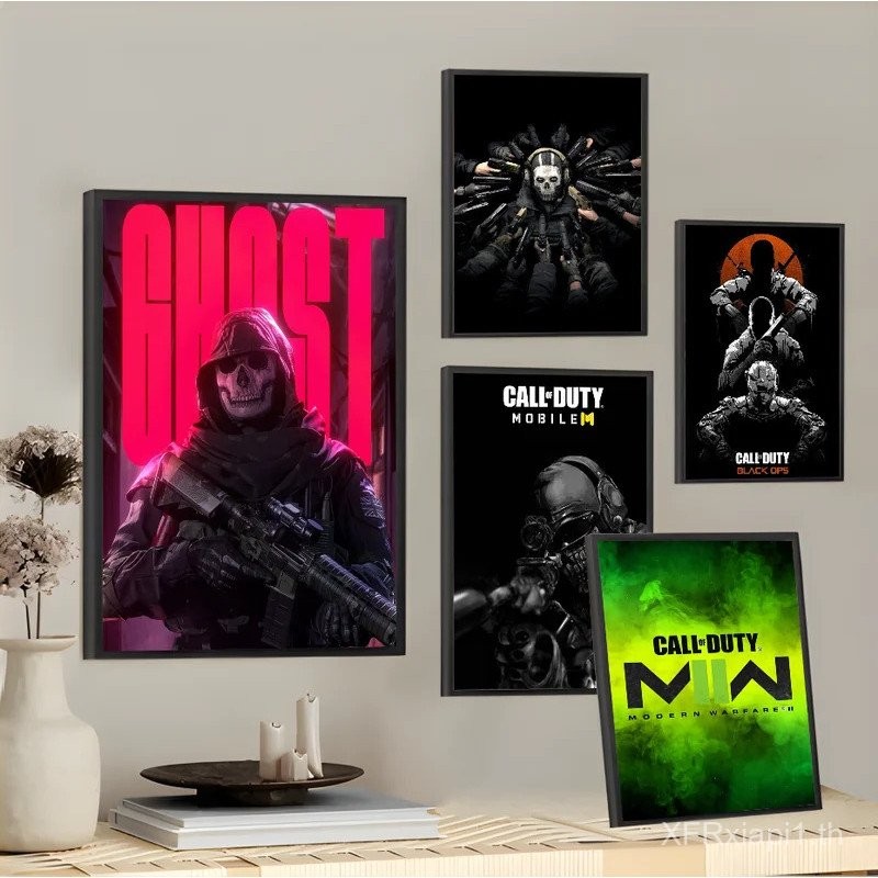 โปสเตอร์เกม Cool Game C-COD Call of Duty ตกแต่งห้อง ตกแต่งบ้าน พิมพ์ ...