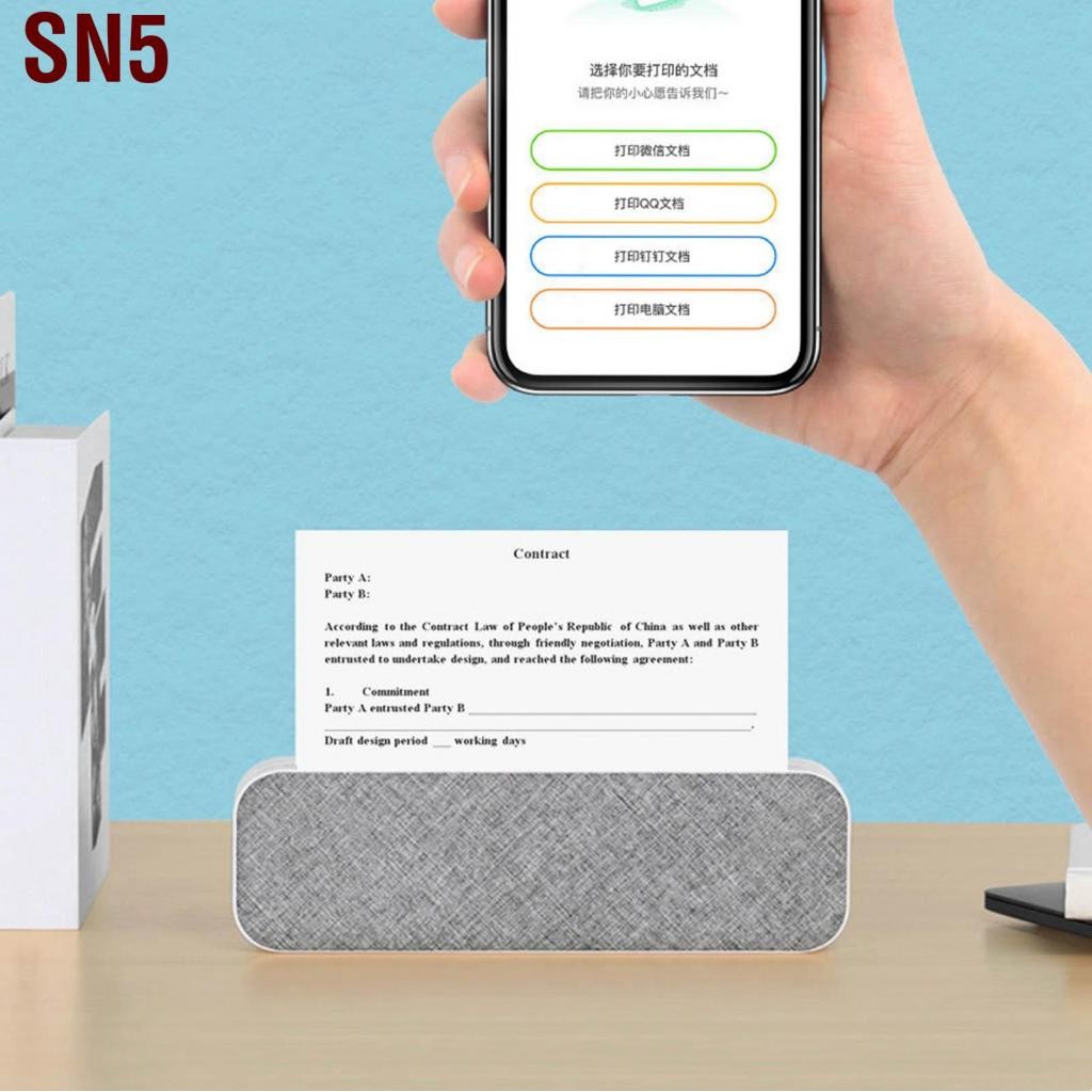 SN5 กระดาษเครื่องพิมพ์ BPA แอปพลิเคชั่นกันน้ำกว้างความร้อน 2 ม้วนมีประสิทธิภาพสำหรับโรงเรียน ...