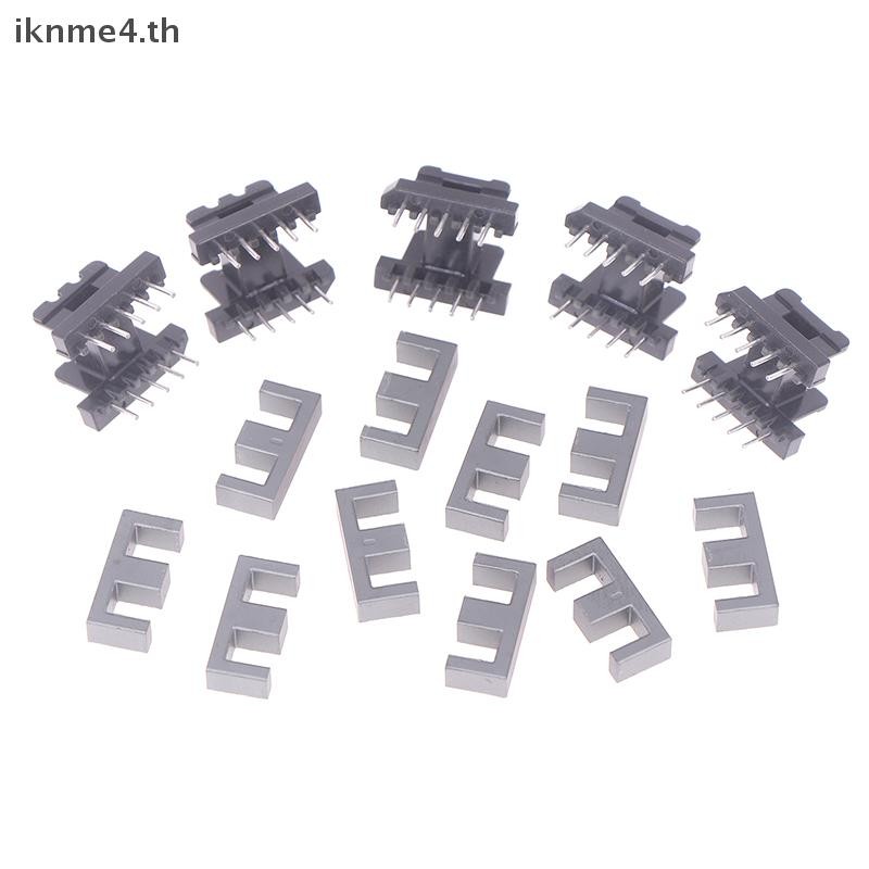 [ikn] 5 ชุด EE19 5 พร้อม 5pin Transformer Bobbin PC40 Ferrite Core แนวตั้ง 10 Ferrite Halve และ ...
