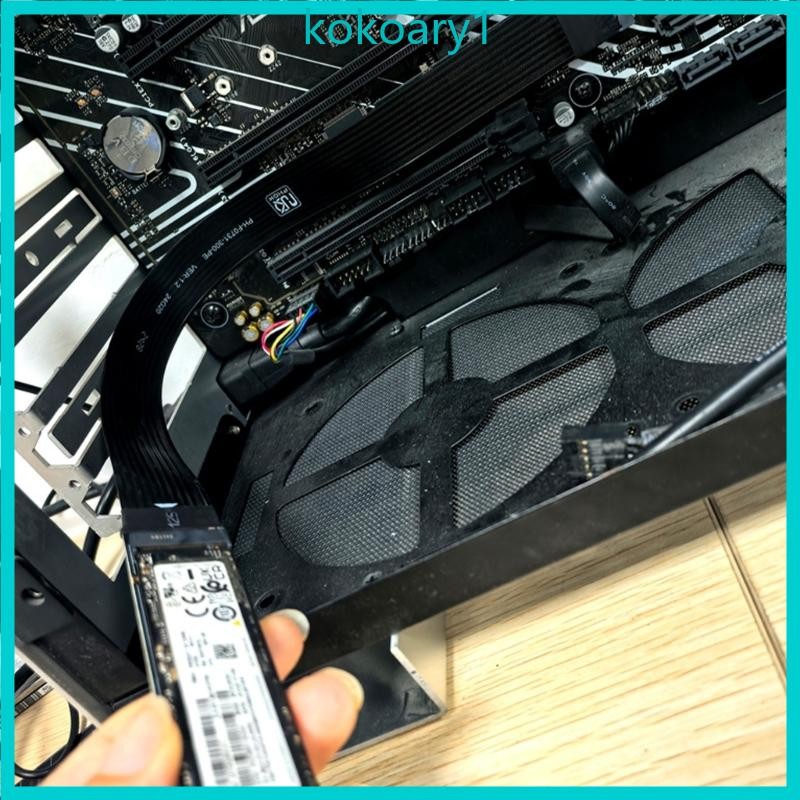 KOKO 64G bps M 2 NVMe Solid States ไดรฟ์สาย M Key B Key Extender Solid ...
