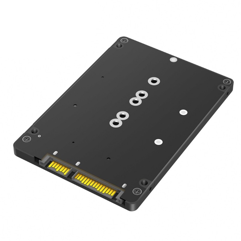 Bt SSDs อะแดปเตอร์รวม M 2 mSATA ถึง 2 5 นิ้ว SATA3 0 ตัวแปลงอะแดปเตอร์พร้อมกล่องพลาสติกภายนอก ...
