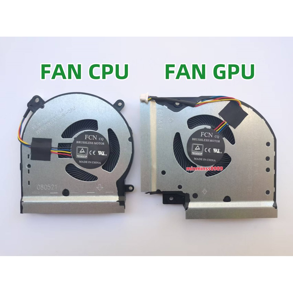CPU-GPU Cooling Fan for ASUS ROG Strix Scar II GL504 GL504G GL504GS ...