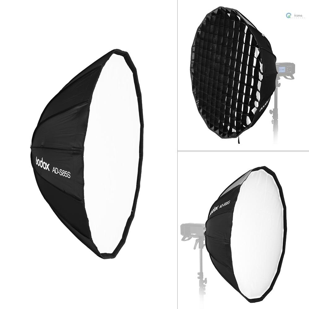 Godox AD-S85S 85 ซม./33.5in แบบพกพา Deep Parabolic Softbox ร่ม Godox ...