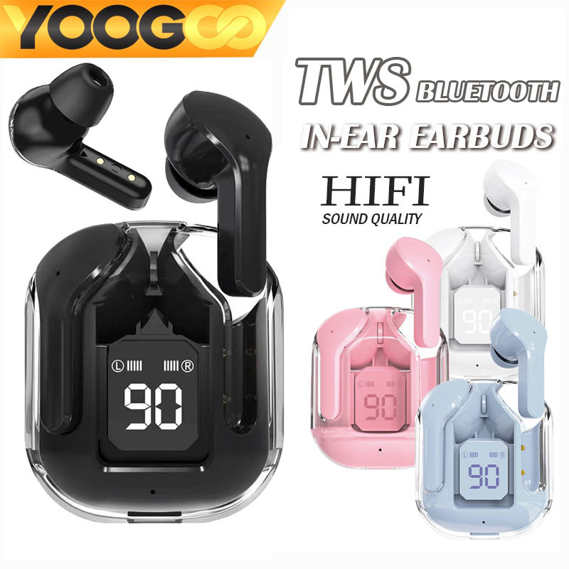 YOOGOO หูฟัง TWS หูฟังลูทูธ หูฟังบลูทูธไร้สาย กันน้ำ มีไมโครโฟน เสียงดี ...
