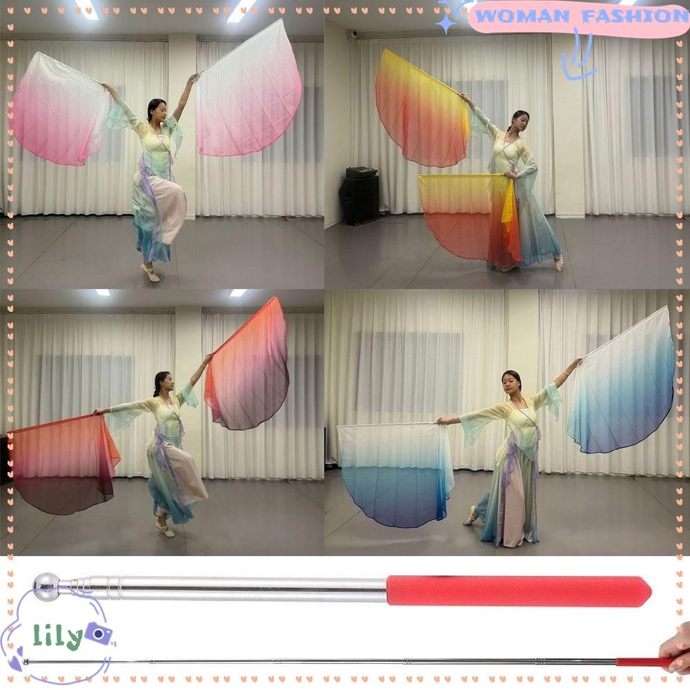 LILY Belly Dance Accessories Props, with Telescopic Sticks Scalable ...