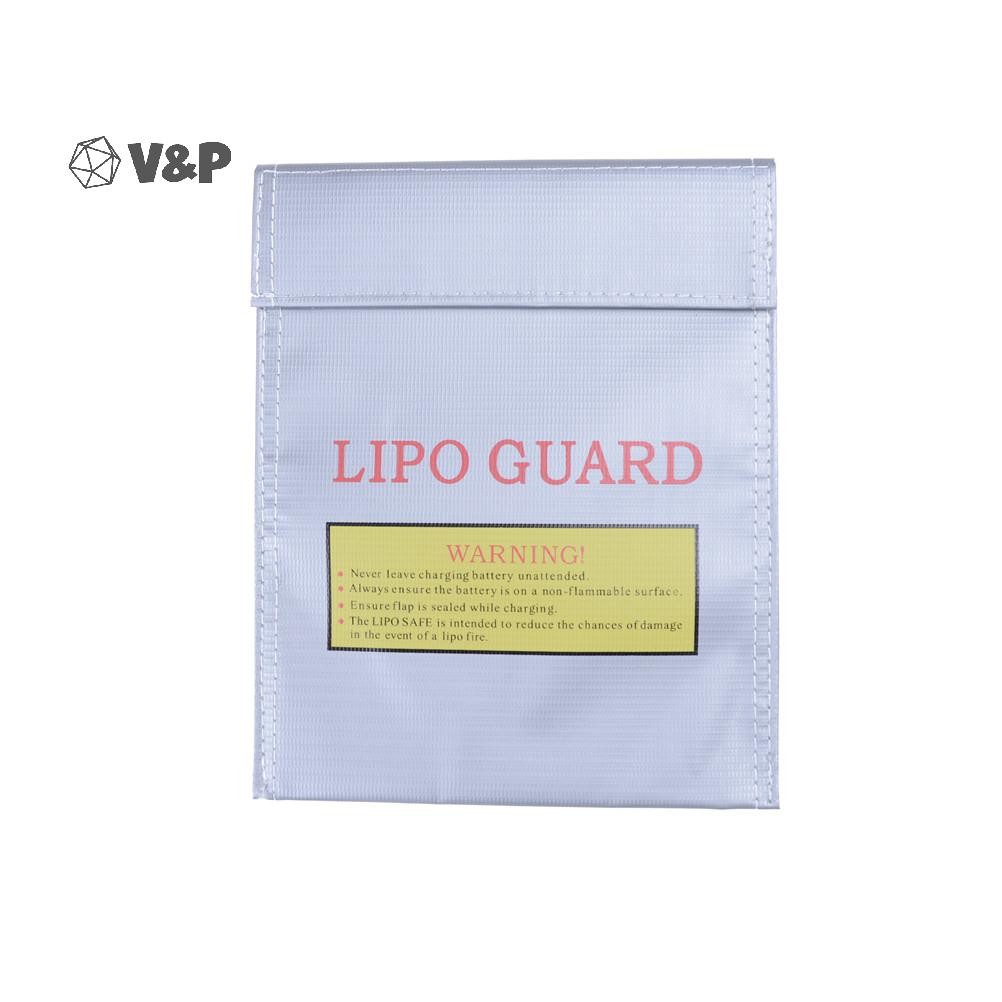V&P ทนไฟ RC Safety Bag Safe Guard Charge Bag Sack 180 X 230 mm ใหม่ ...