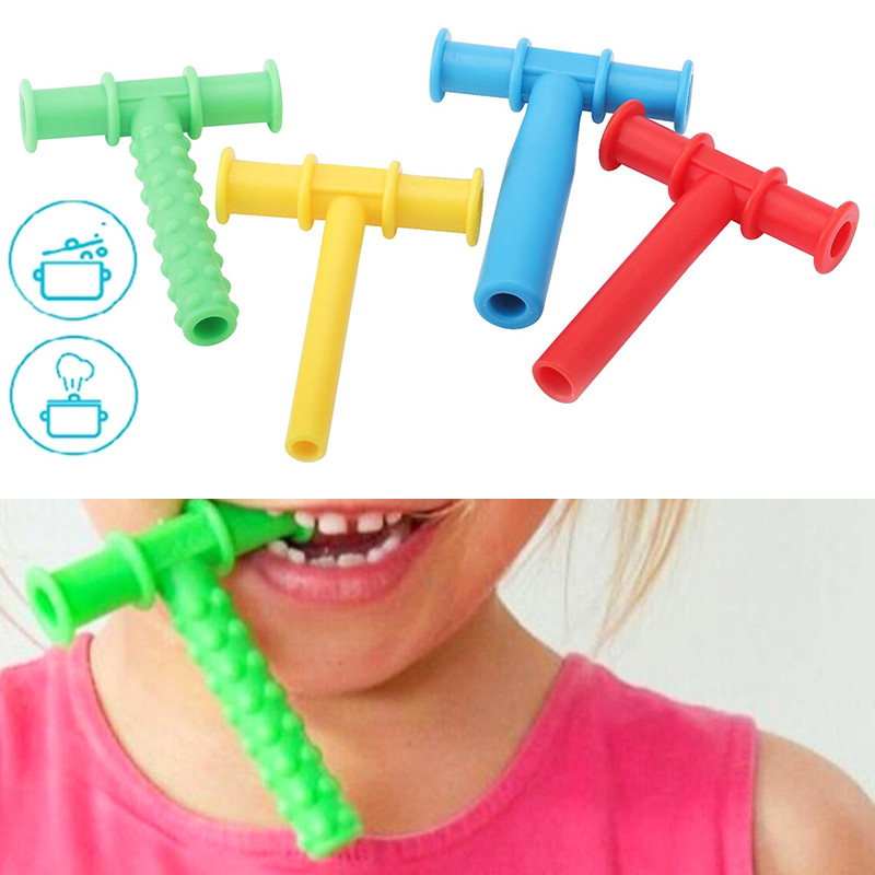 กัดฟันของเล่นเด็ก Chewing Tube Speech Therapy ฟันนวดเด็ก Talk ...