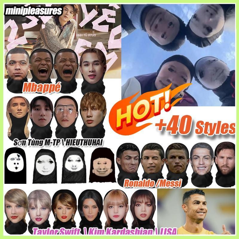3d Facial Full Face Mask พิมพ์ตลก Balaclava แฟชั่นคอสเพลย์บทบาทเล่น ...