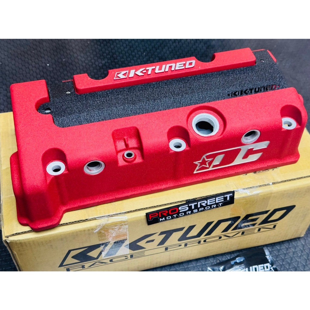 ฝาครอบวาล์ว k-tuned dragcarte usa แท้ สำหรับเครื่อง K20 A2 K24 A2 ฝา ...