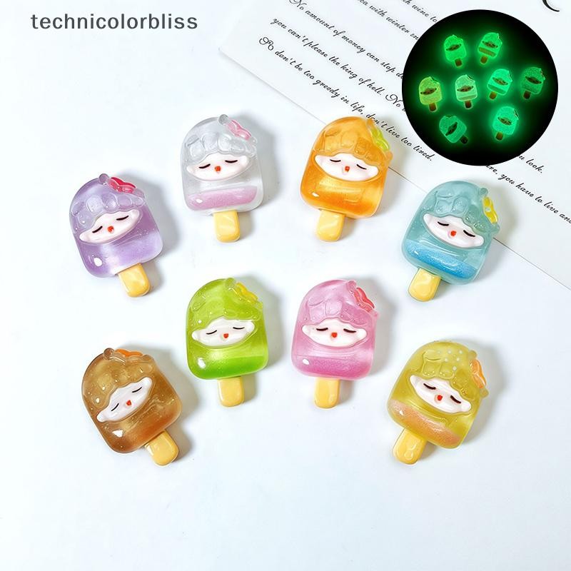 Tcbs 3PCS Luminous Mini การ์ตูน Pop Mart Popsicle Fairy ตกแต่งสวน ...