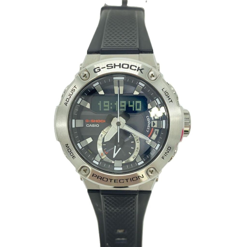 Casio นาฬิกาผู้ชาย Solar G-SHOCK Digiana GRY SLV ส่งตรงจากญี่ปุ่น มือ ...