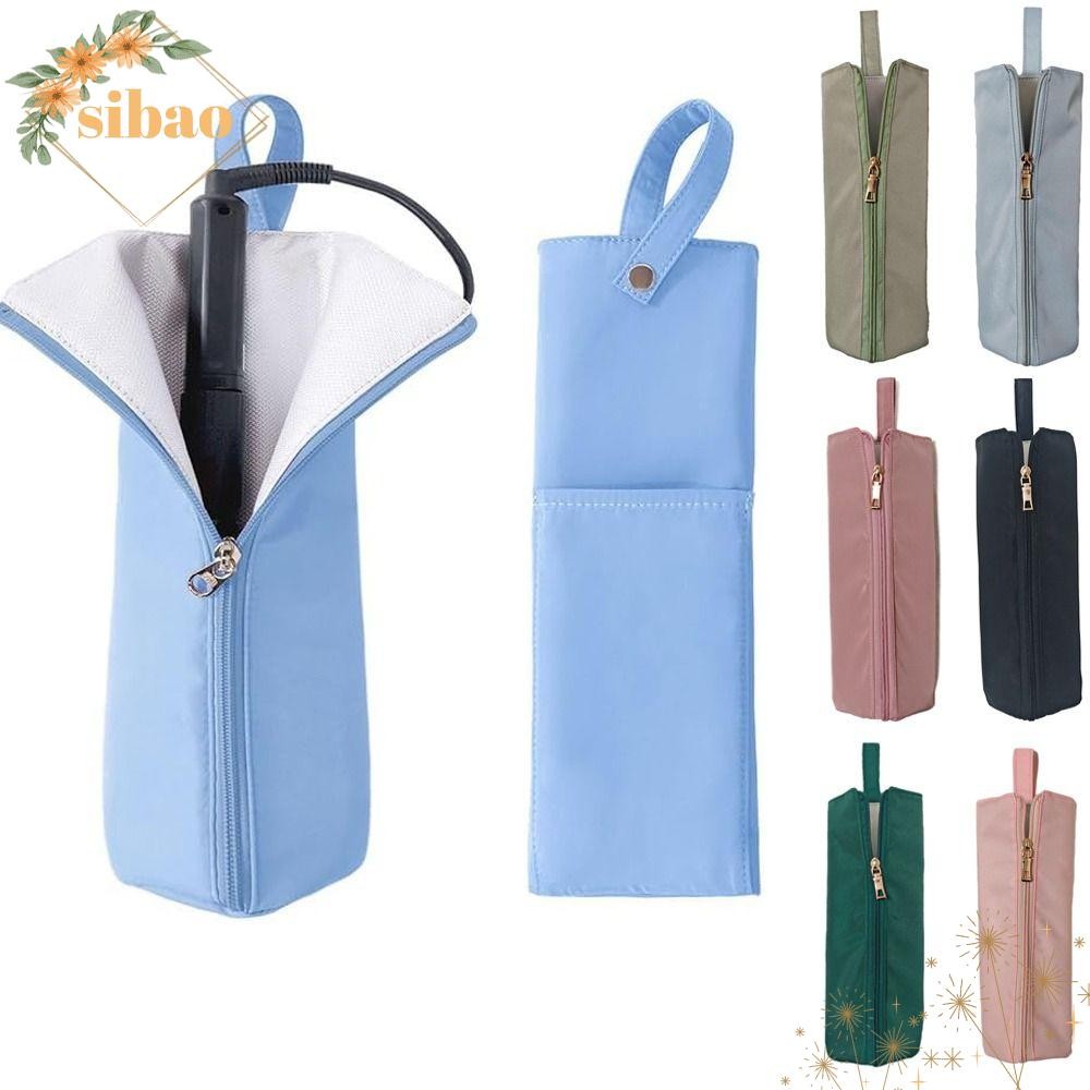 เสื่อเหล็กร้อน SIBAO, ที่วางเหล็กดัดผมแบบแขวนแบบพกพา, กระเป๋าเดินทางทน ...