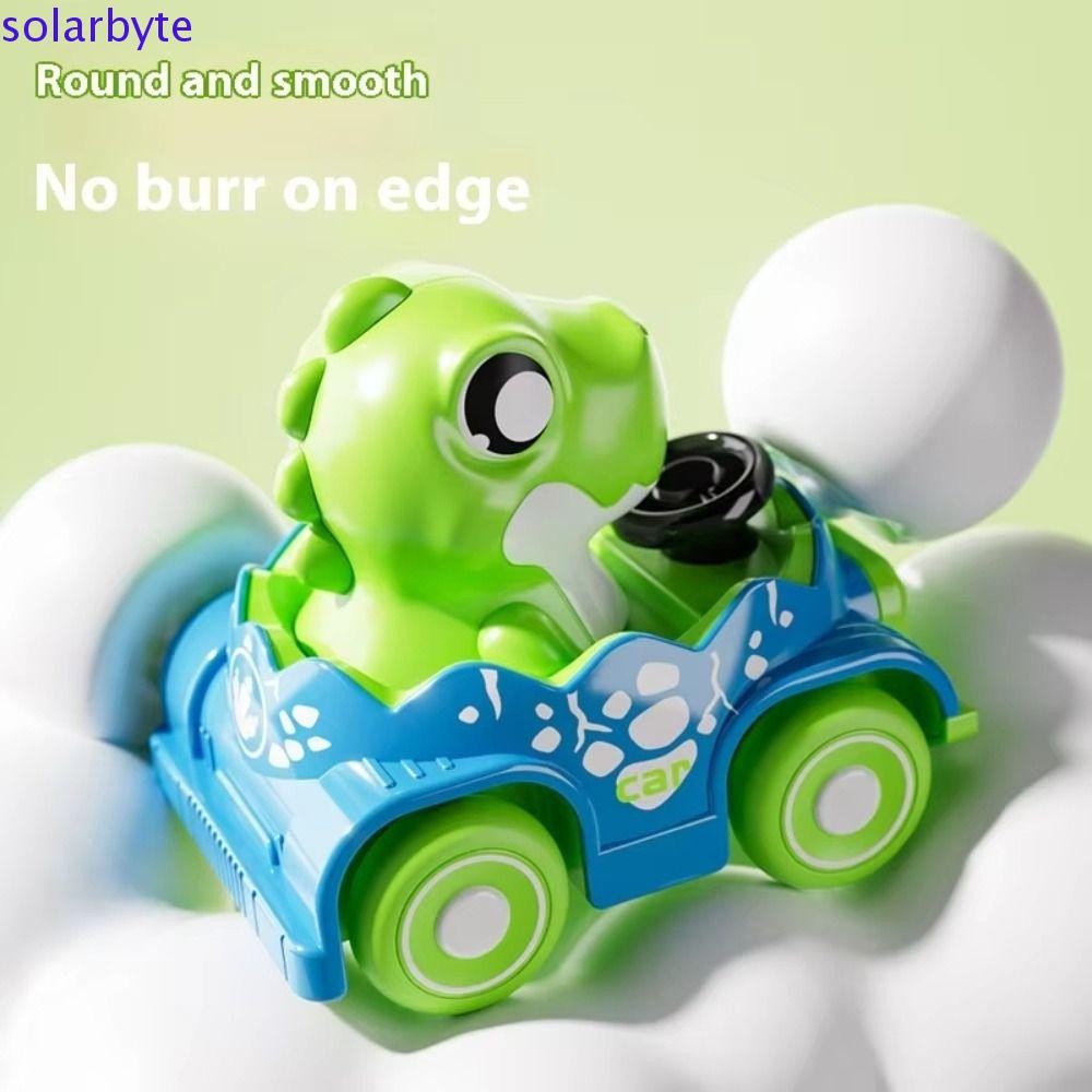 SOLARBYTE รถบรรทุกของเล่นเด็ก, ABS Early Education ไดโนเสาร์ Inertia ดึงกลับรถ, Rebound Inertia ...