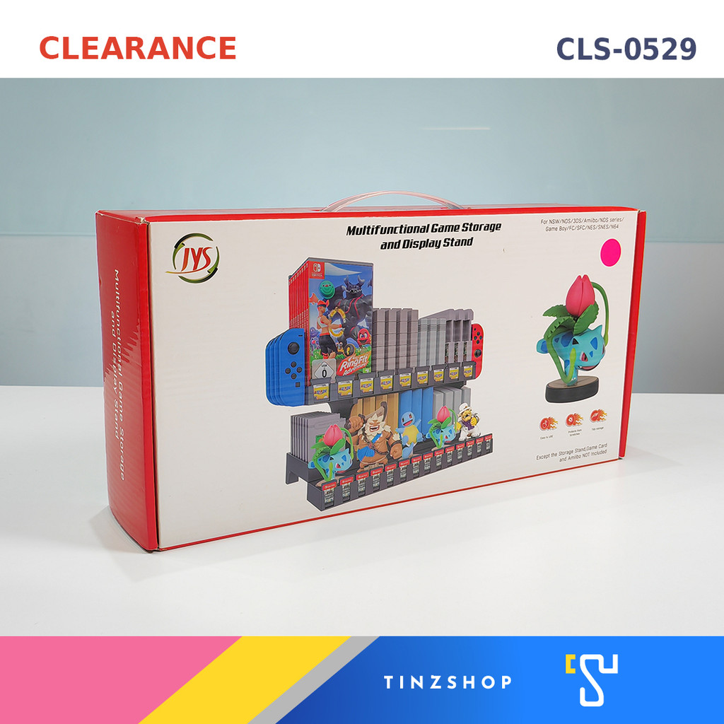 [Clearance] CLS-0529 JYS - NS198 MULTIFUNCTIONAL GAME STORAGE AND ...