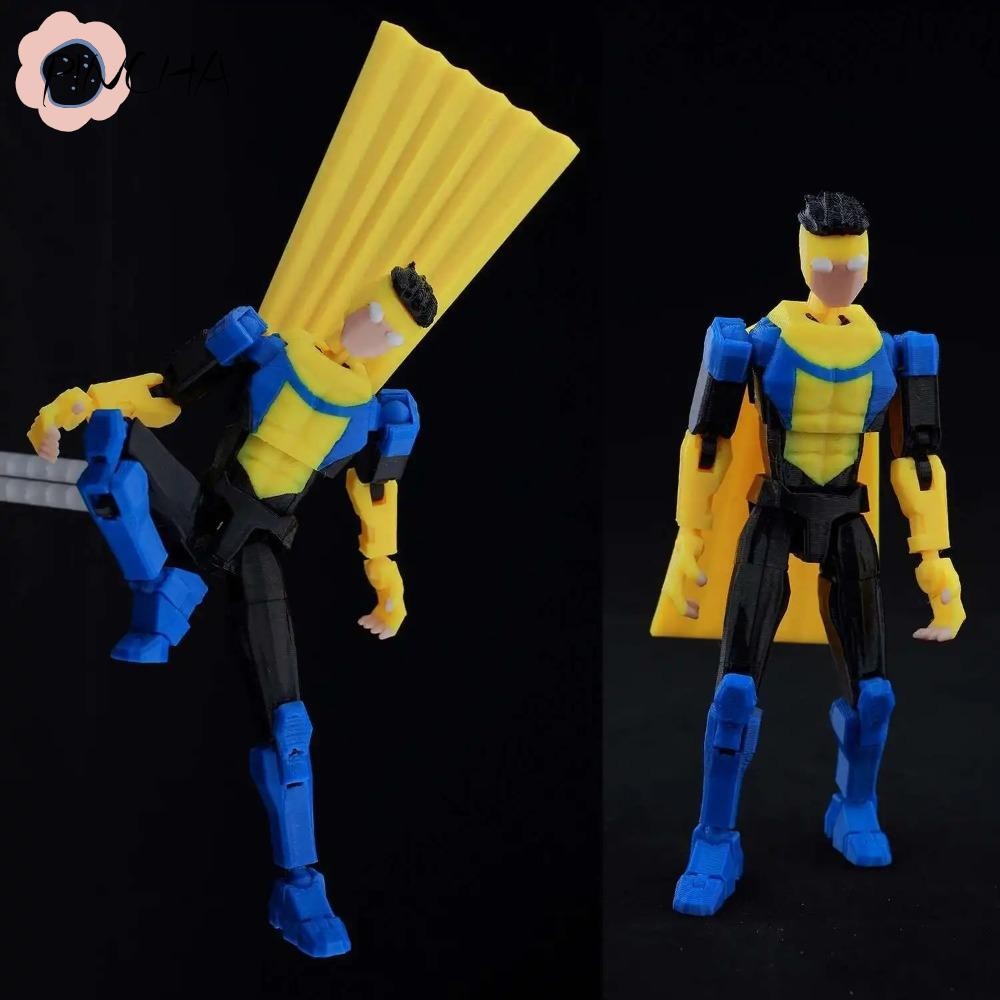 ตัวเลข PINCHA Superheroes Invincible 2.0, โมเดลของเล่นสะสมพิมพ์, รูป ...