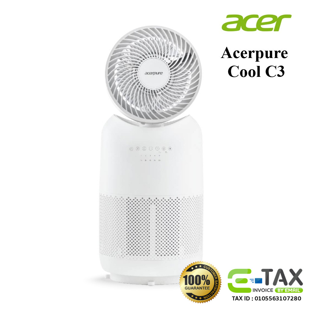 Acerpure Cool C3 AC333-10W (White) เครื่องฟอกอากาศ Air Circulator and ...