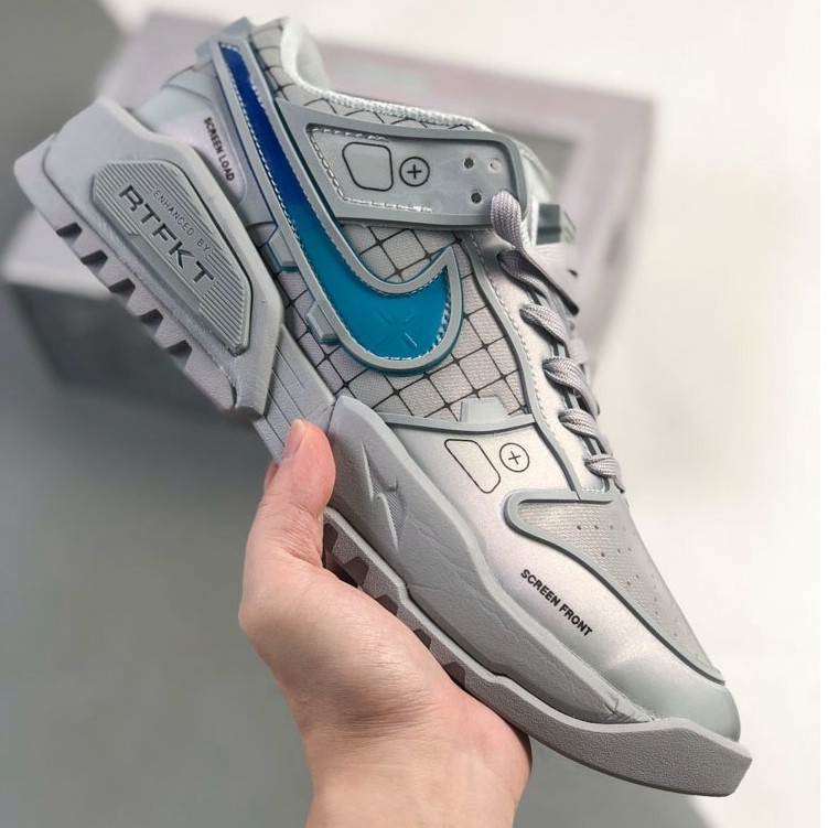Rtfkt Studios x Du Genesis LOW Leisure "OG Ghost HF0438-001รองเท้าผ้าใบ ...