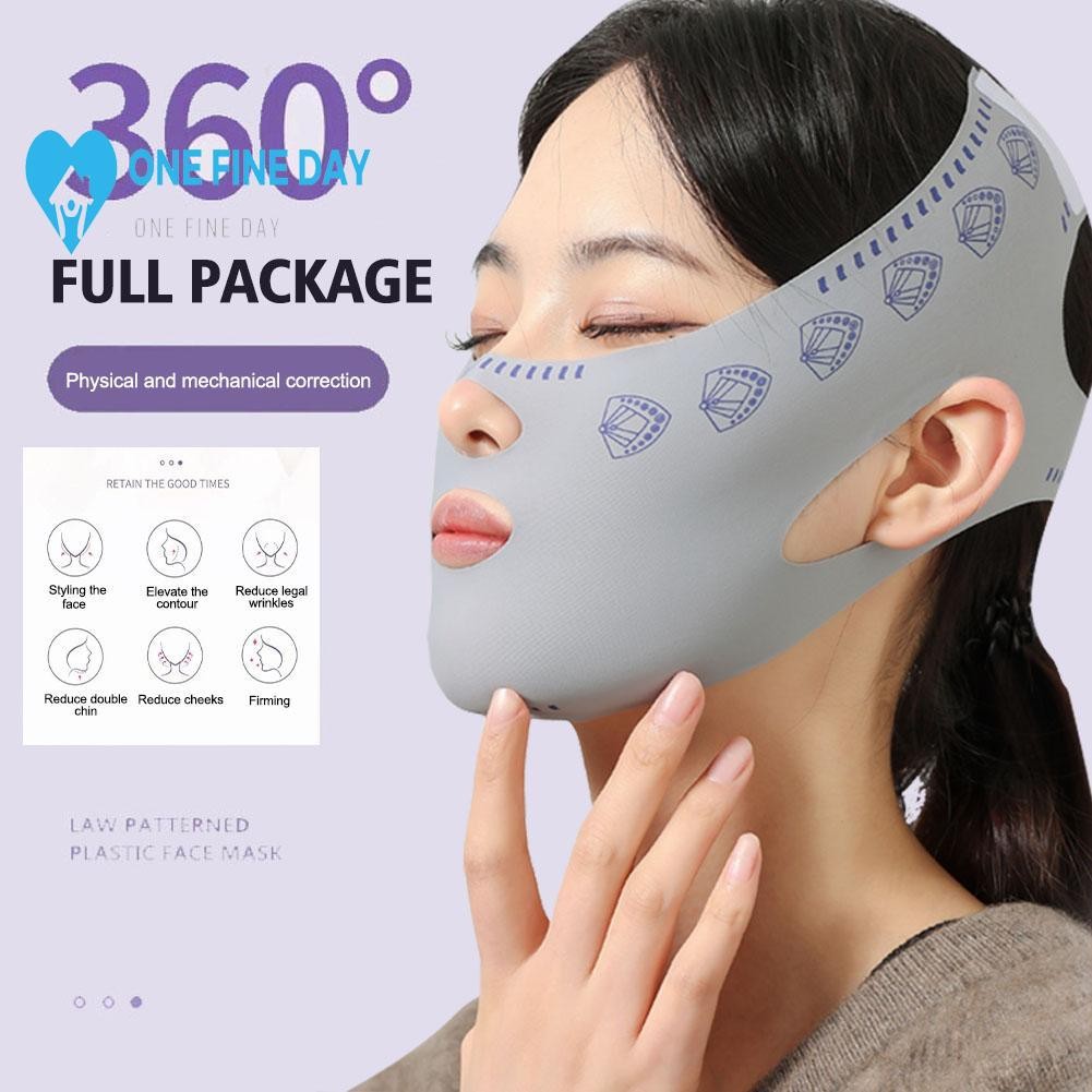 V Face Bandage Breathable Sculpting Face Sleep Mask Face Bandage Chin ...