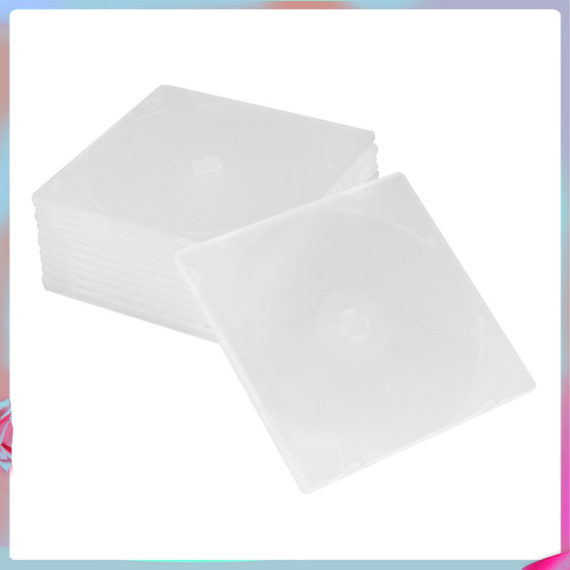 คลังสินค้าพร้อม 12 ชิ้น Media Video Storage Case CD Package Holder ...