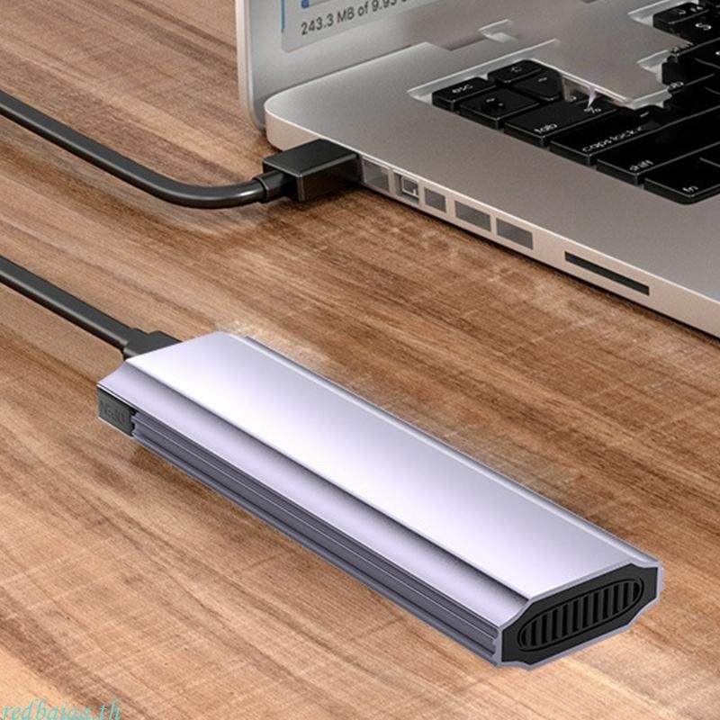 Redbaiaa ใช้งานง่าย M 2 NVME Solid Disk Enclosure Case Adapter เครื่องมือที่ต้องการความเข้ากัน ...