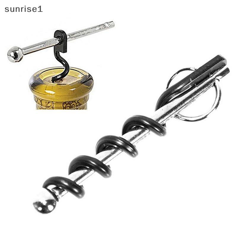 [ใหม่] ใหม่ Mini ไวน์ Corkscrew กลางแจ้ง Corkscrew พวงกุญแจแบบพกพาที่ ...
