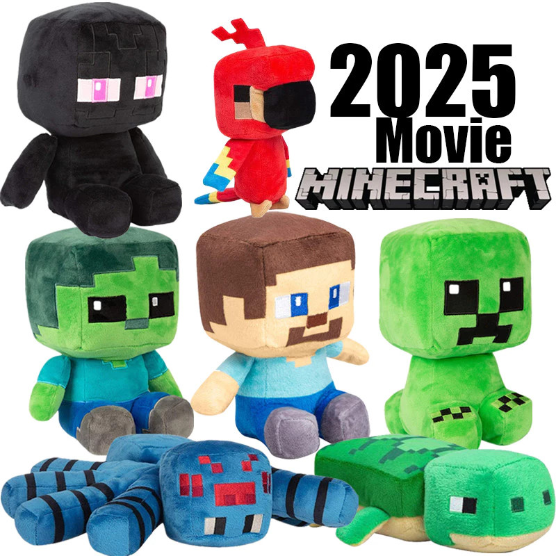 Mc Plush Creeper Steve Enderman Zombie Alex ตุ๊กตาตุ๊กตาของเล่น ...
