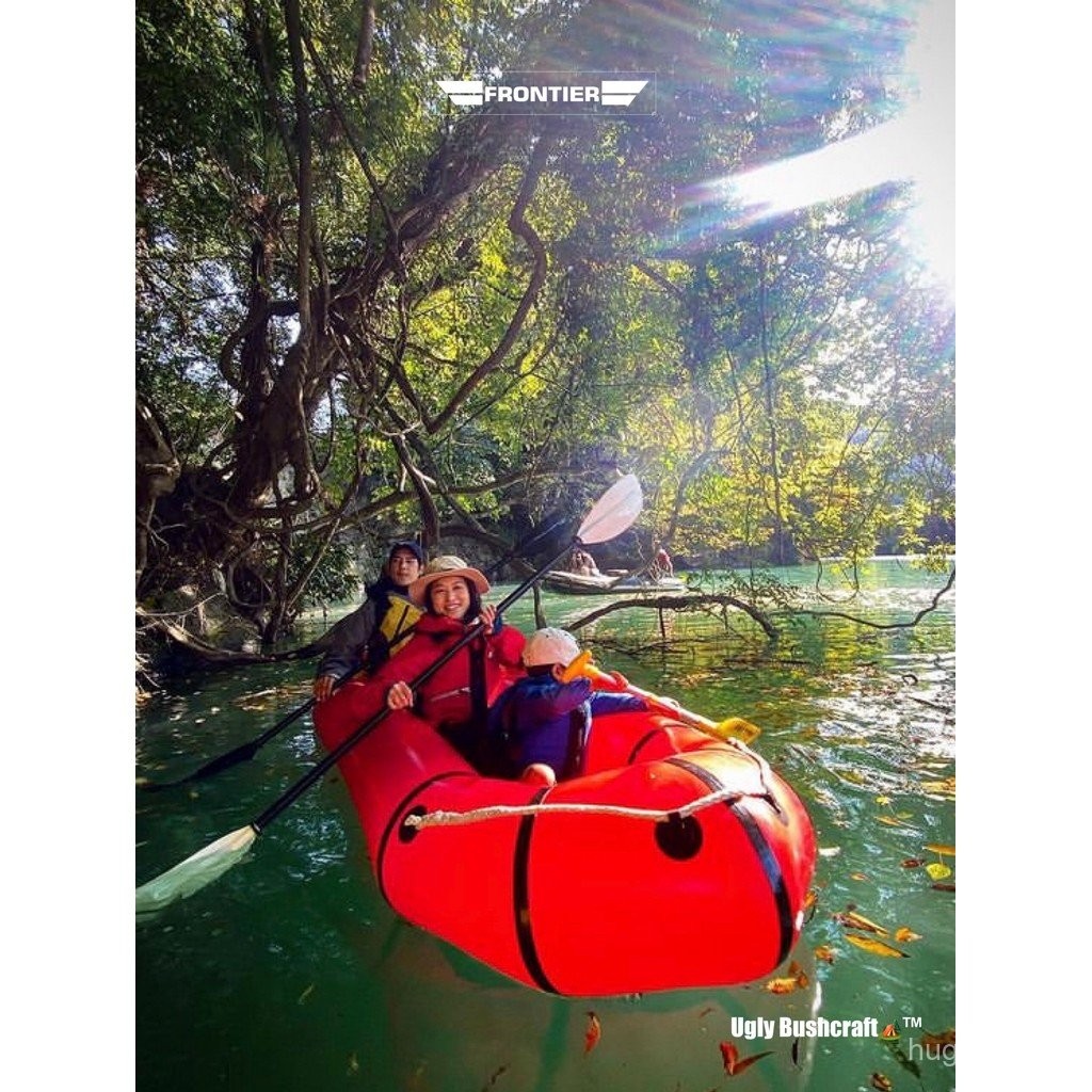 แพ็คเรือคู่เงียบ [Quiet Water Double] Frontier Packraft Boundary ...