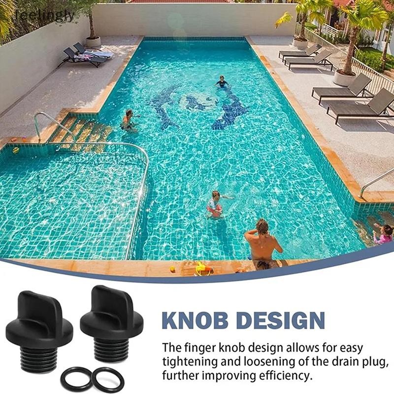 {S&H พฤษภาคม} Pool Spa Heater Drain Plugs Forzodiac Jandy Filter ...