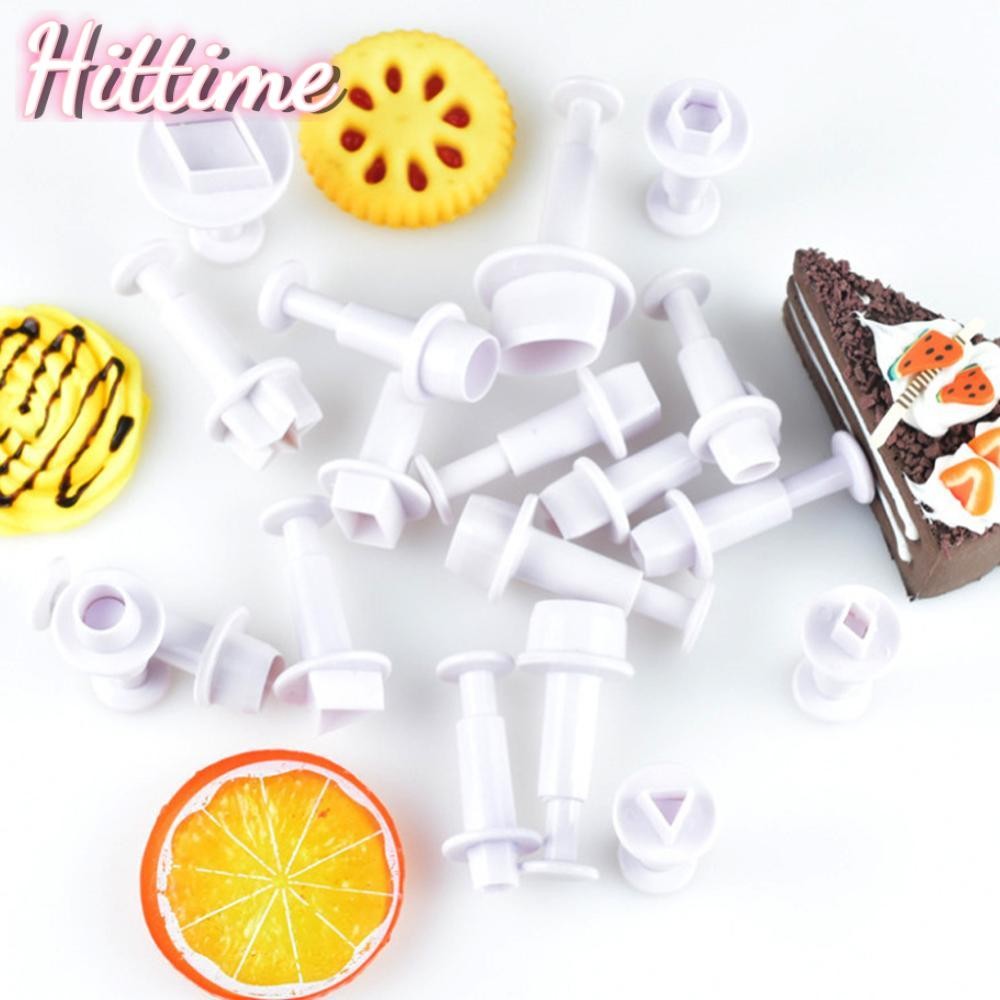 Hittime 3/4pcs DIY หัวใจ Pentagram Star Seal แม่พิมพ์เค้กบิสกิตคุกกี้ F Ondant Cutter Sugarcraft ...