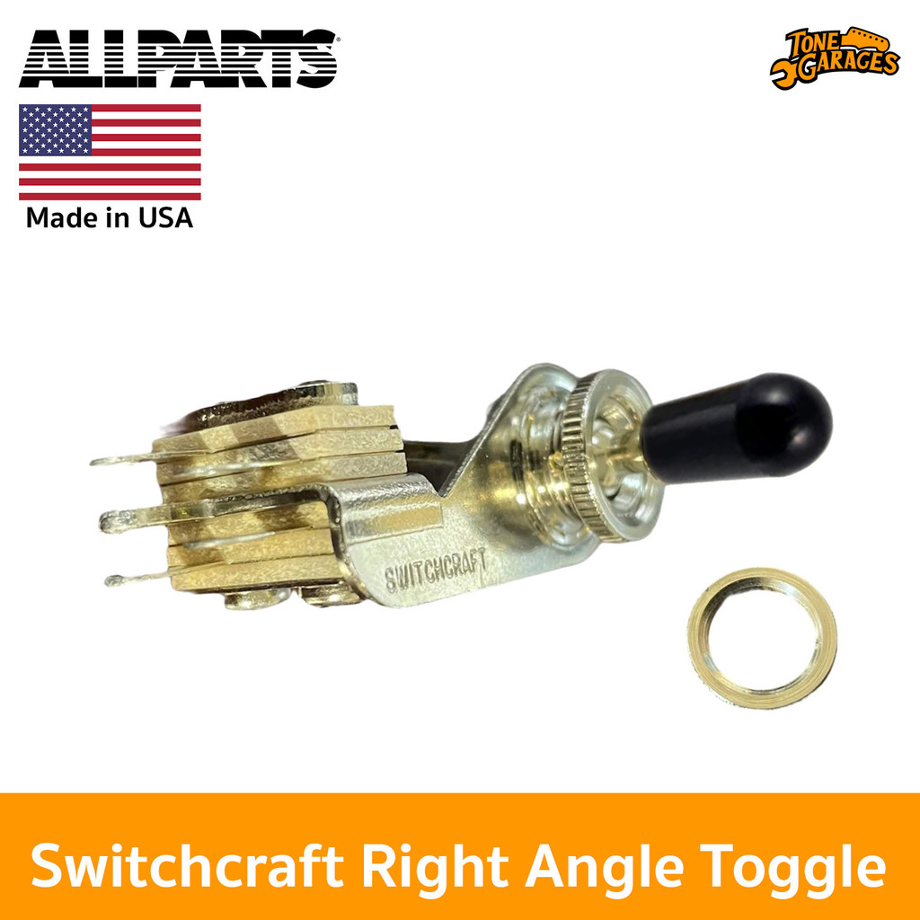 Allparts Switchcraft Right Angle Toggle Switch for SG Guitars | Shopee ...