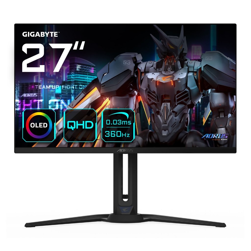 MONITOR 27" GIGABYTE AORUS FO27Q3 QD OLED Gaming Monitor - QHD ...