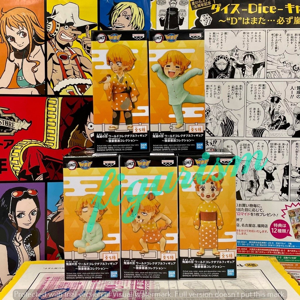 🔥 WCF Zenitsu Agatsuma Collection เซ็นอิตสึ อากาสึมะ Kimetsu no Yaiba ...