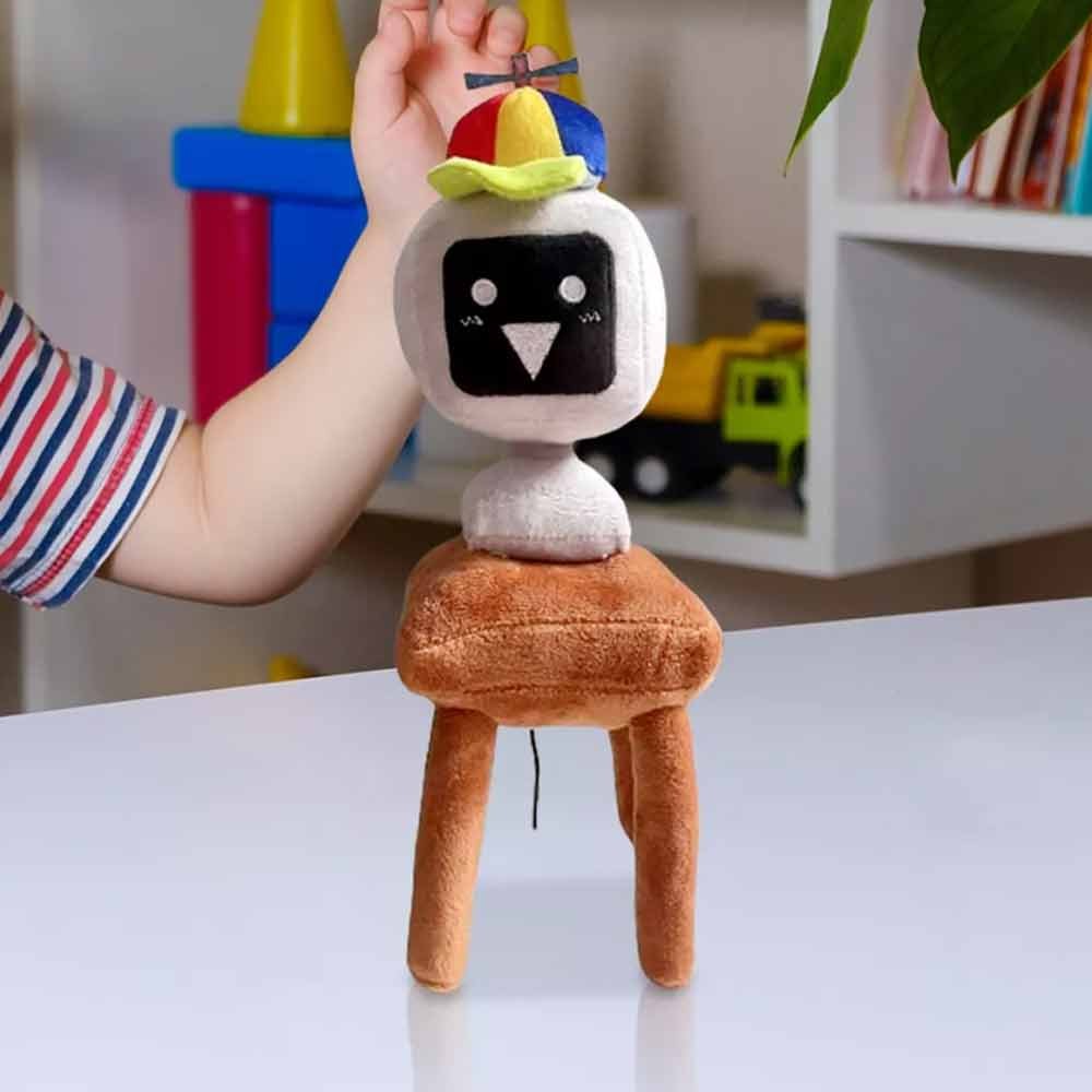 Sprunki Mr. Fun Computer Man Plush Doll 9.84 Inches Music Game Doll ...
