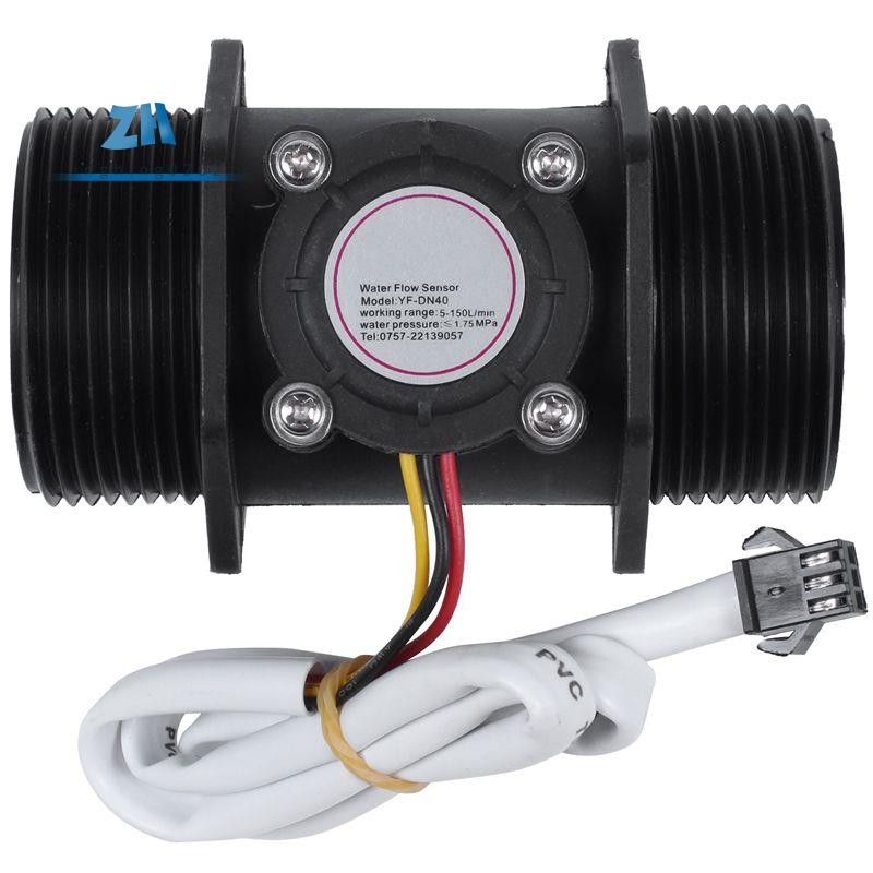 Dn40 1.5 นิ้ว Turbine Flowmeter Water Flow Sensor Flow Meter Flow Rate ...