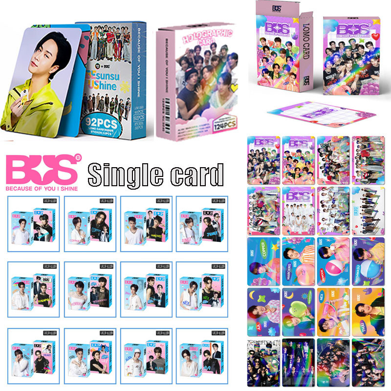 Sunsu X Bus การ์ดคนเดียว LOMO การ์ด Sunsu รถบัส Photocards Alan ทองแดง ...