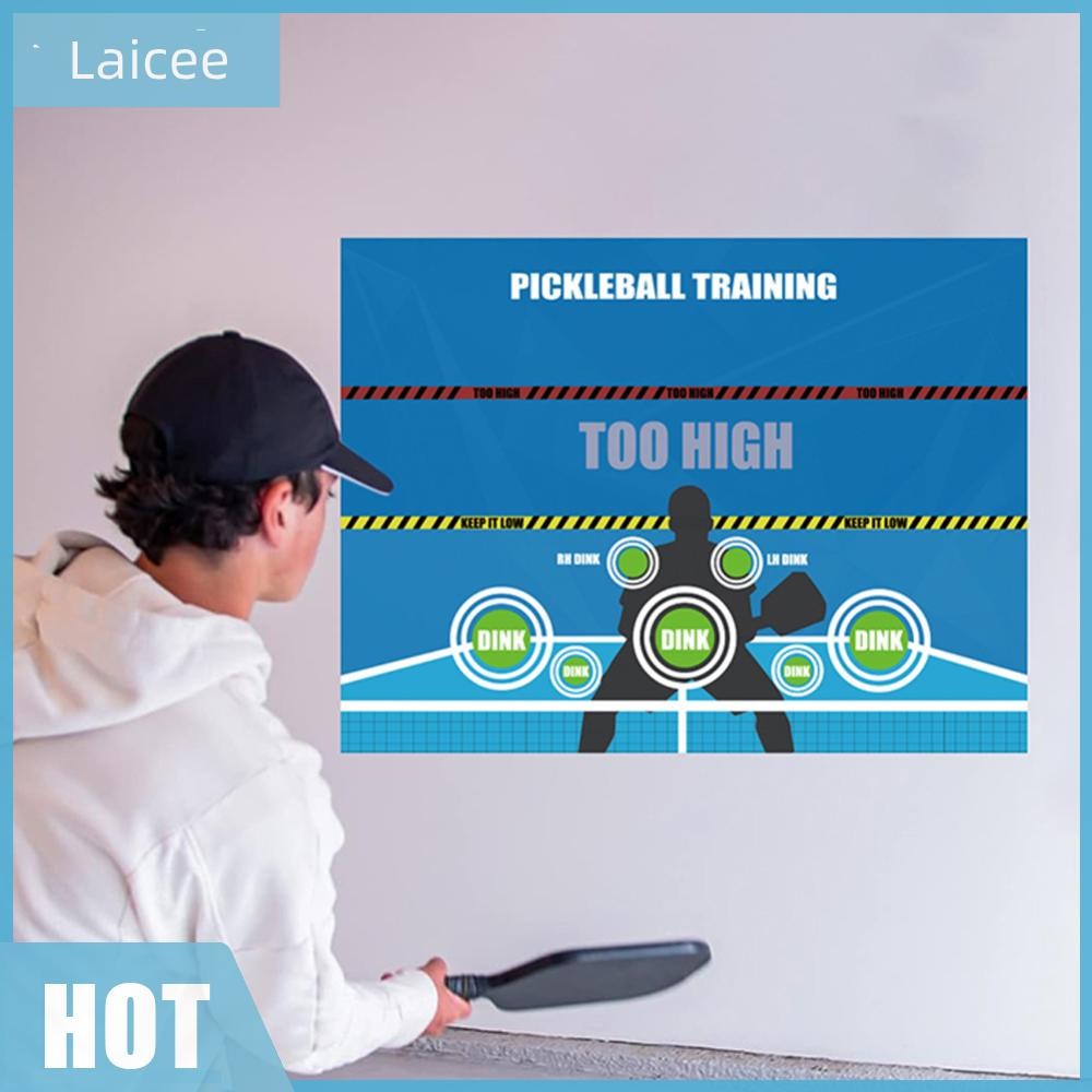 [Laicee.th] แผ่นหมึก Pickleball Training Poster Mat สําหรับการฝึกหมึก ...