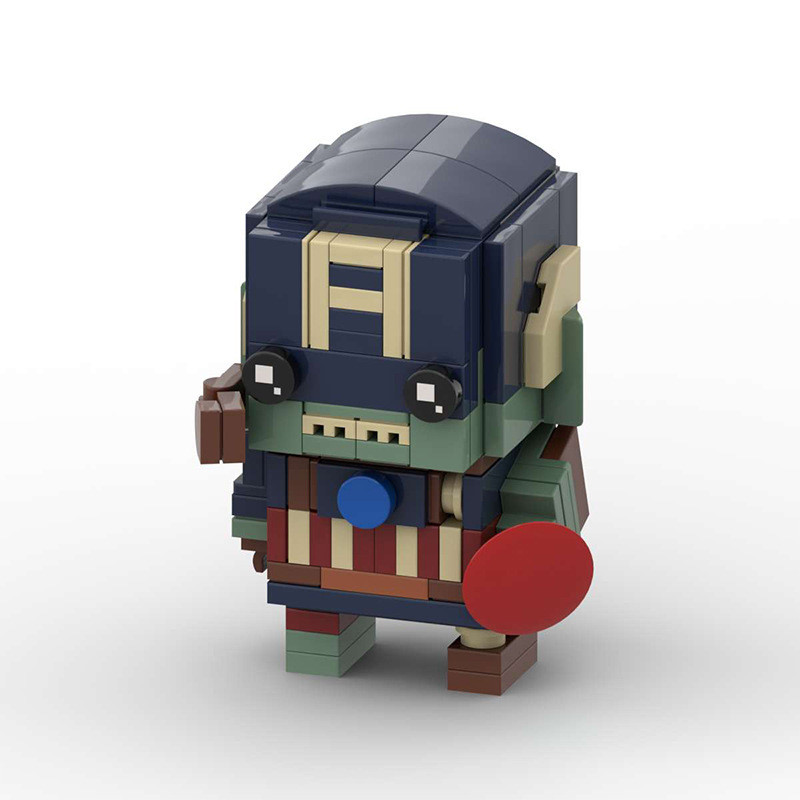 MOC Building Blocks ใช้งานร่วมกับ Lego Marvel-Zombie ทีมอเมริกันหมอแปลก ...