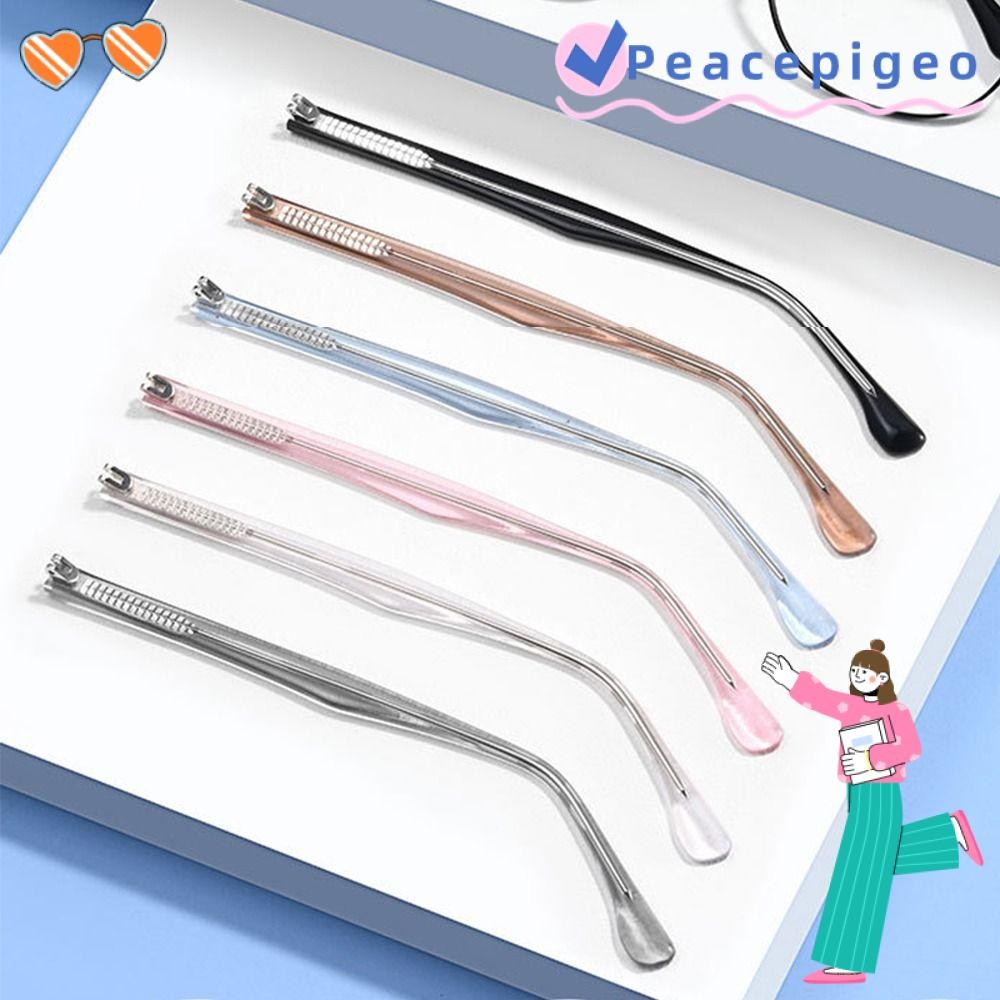 PEACEPIGEO 1 คู่แว่นตาแขนโลหะซ่อมเครื่องมือ Anti-Slip ปรากฏการณ์กรอบ | Shopee Thailand