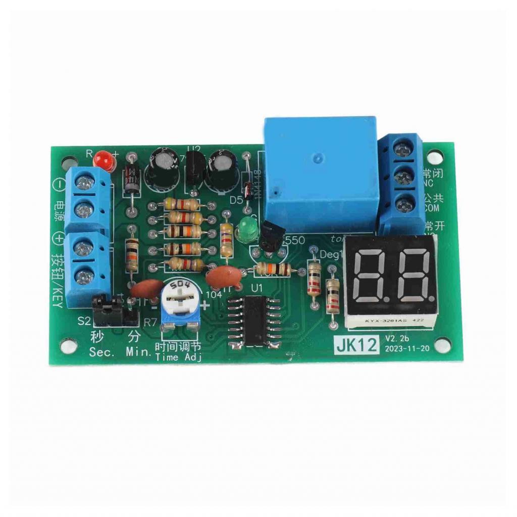 LED Display Countdown Timer Relay Switch Module สำหรับเวลาปิด DC12V ...