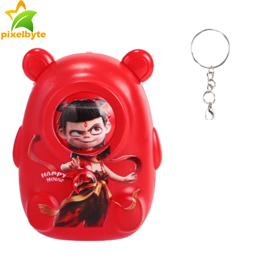 PIXELBYTE NeZha2 ตุ๊กตาเปลี่ยนหน้า,พลาสติกสไตล์จีน NeZha Face แต่งหน้าของเล่น,สะสม Mini 4 ใบหน้า ...