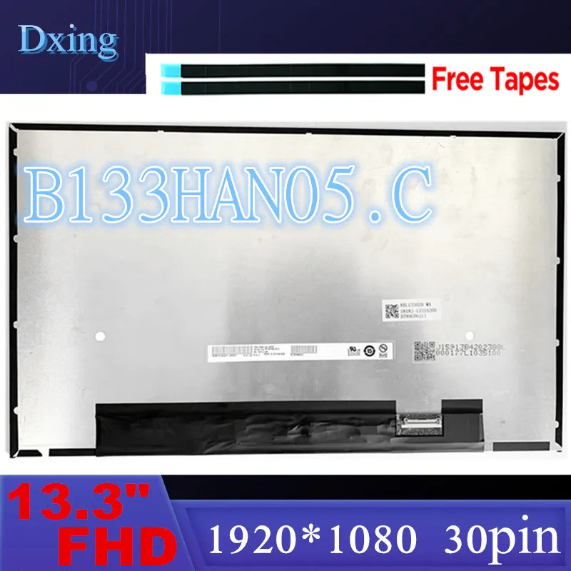 ต้นฉบับ B133HAN05.C สำหรับ Asus Zenbook 13 UX333 UX333F UX333FN UX333FA ...