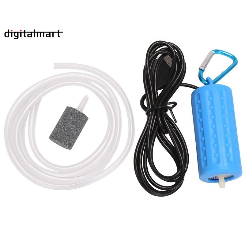 Usb Mini Aeration Pump ปั๊มลม Aquarium Aerator Ultra Quiet Mini Fish ...