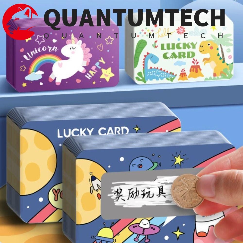 QUANTUMTECH ตั๋วบัตรกํานัล 20 ชิ้น, การ์ดขูดเกมของขวัญ DIY, กิจกรรมครบรอบตลกโปรดปรานเซอร์ไพรส์ ...