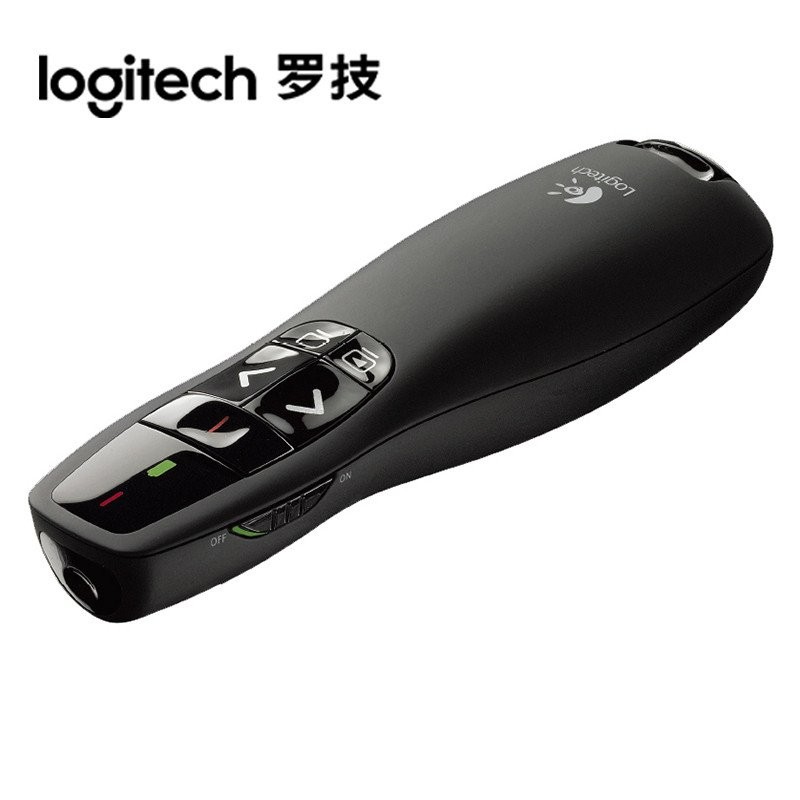 ปากกาเลเซอร์ไร้สาย Logitech R400/R500S/R800/Spotlight สำหรับการนำเสนอ ...