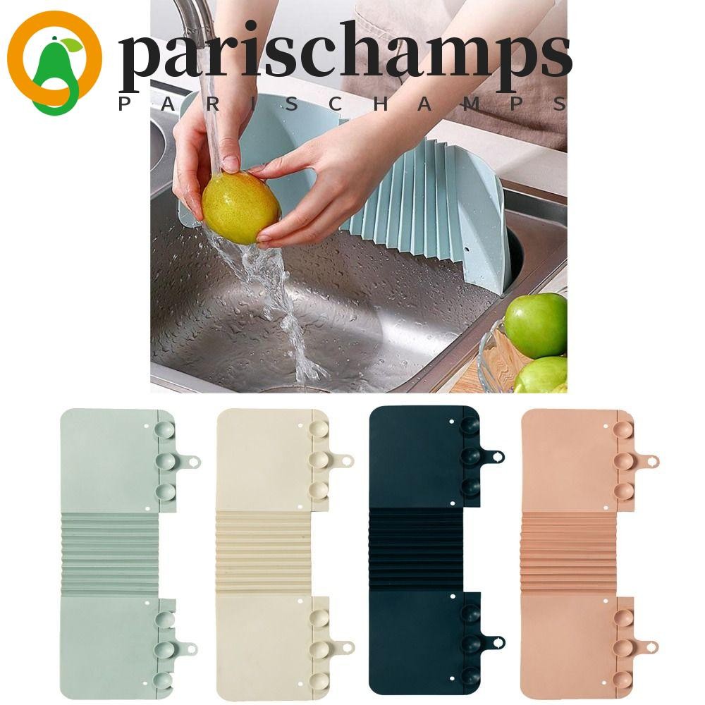 PARISCHAMPS Water Splash Guard, TPR อ่างล้างจานแบบพับได้ Water Baffle ...