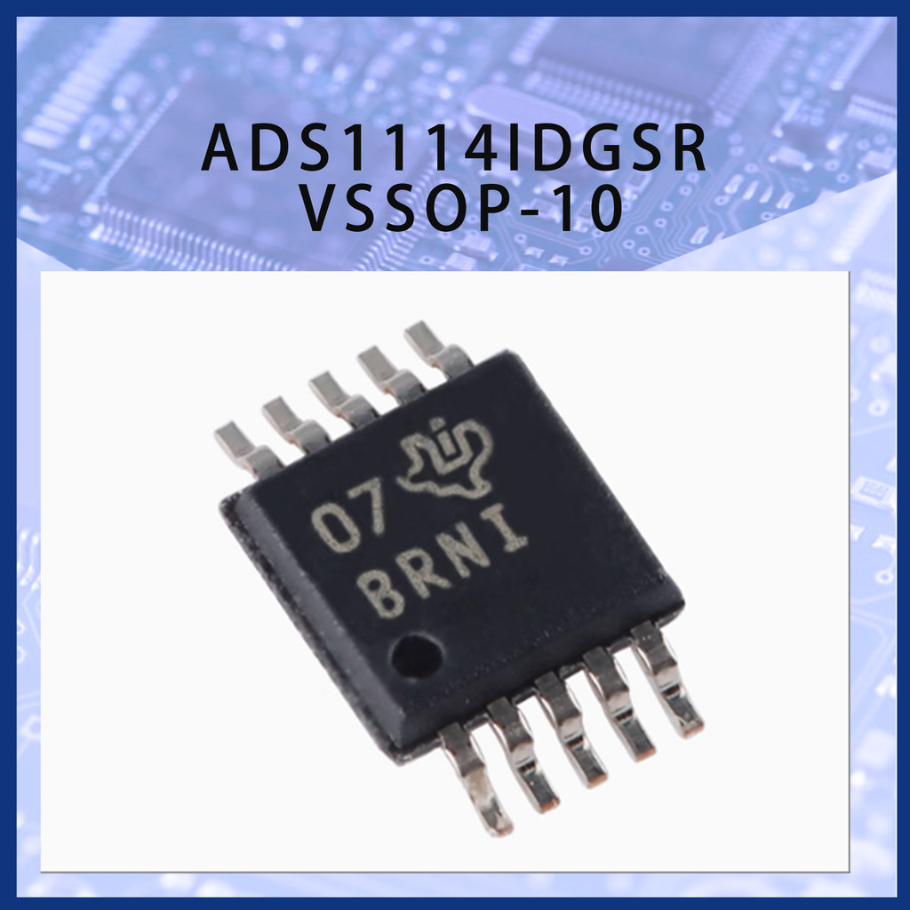 ADS1114IDGSR VSSOP-10 ชิปตัวแปลงอนาล็อกเป็นดิจิตอล 16 บิต | Shopee Thailand