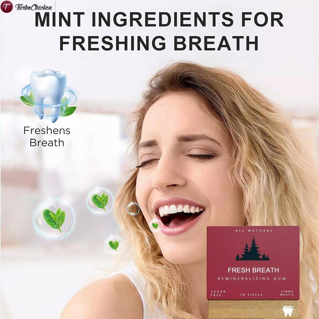 Mastic Mint Fresh Breath Gum พร้อมหมากฝรั่งออร์แกนิกนาโนไฮโดรเจน ...
