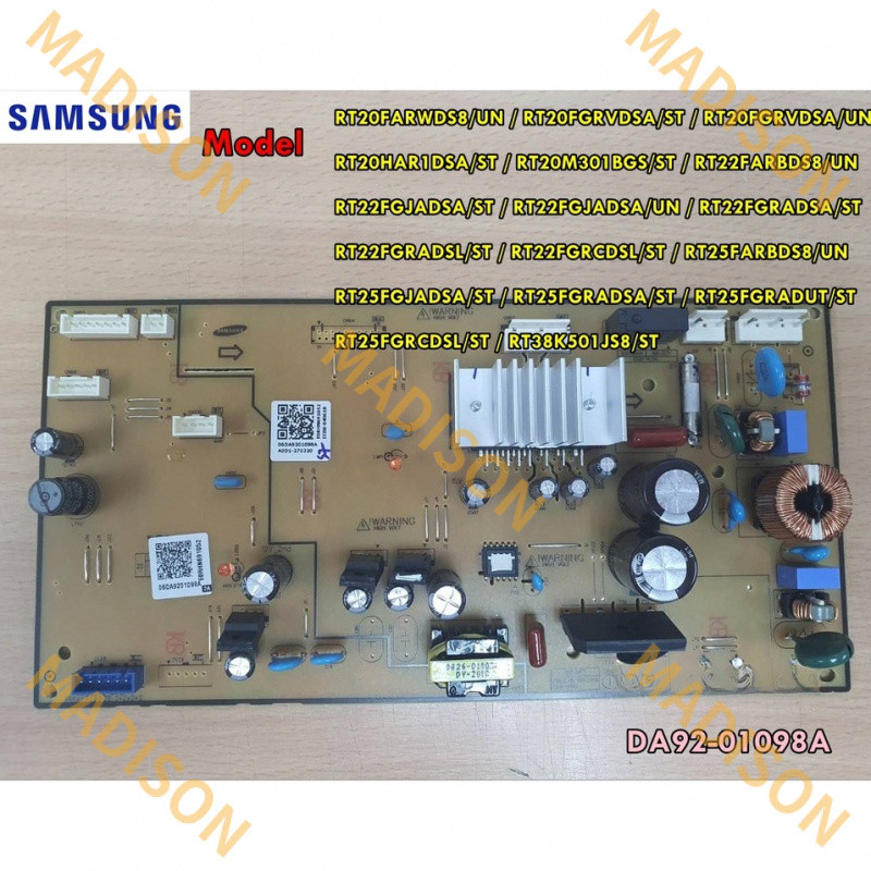 อะไหล่แท้/บอร์ดตู้เย็น Samsung/Samsung/ASSY PCB INVERTER/DA92-01098A ...