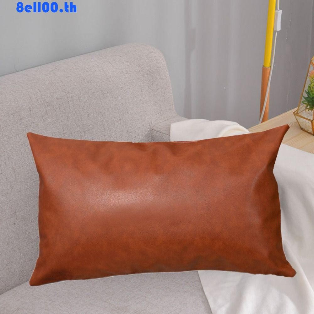 Darnellya ปลอกหมอนอิง, ปลอกหมอนหนัง PU น่ารัก, ตกแต่งโซฟาแบบพกพาสบาย 30x50 ซม. ปลอกหมอนโรงแรม ...