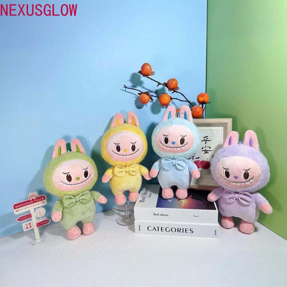 Nexusglow Labubu จี้ Plush, กระเป๋าเป้สะพายหลังการ์ตูน Charms Labubu ...